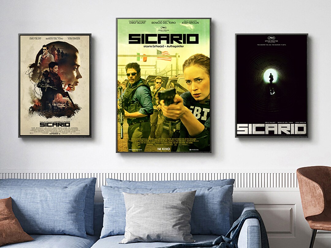 Sicario Movie Poster Collection Authentic Film Memorabilia High-quality ...
