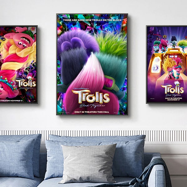 Trolls Poster - Etsy