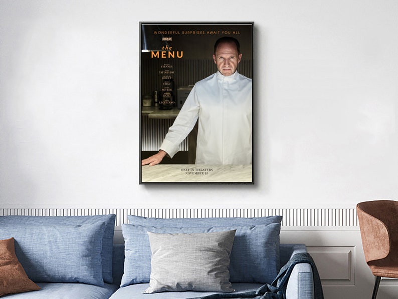 The Menu Movie Poster Series Authentic Film Memorabilia High-quality ...