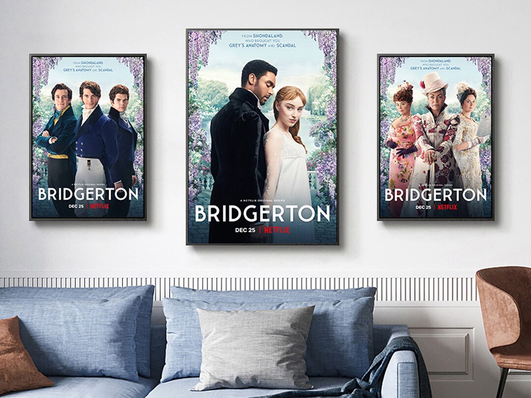 Bridgerton Season 1 Movie Poster Collection Authentic Film Memorabilia ...