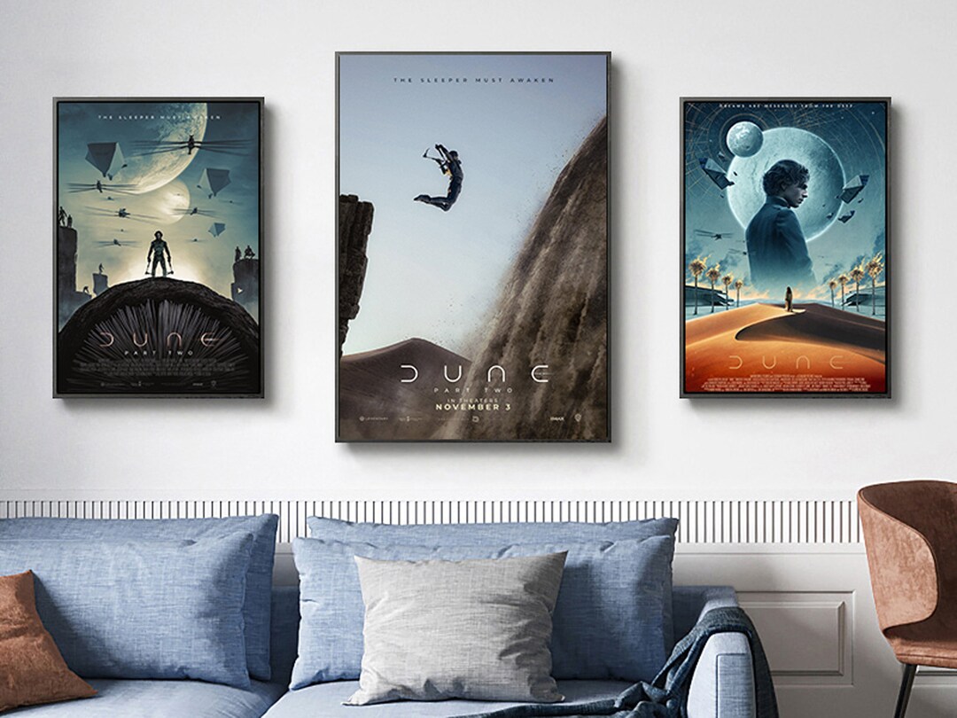 Dune: Part Two Movie Poster Collection Authentic Film Memorabilia High ...
