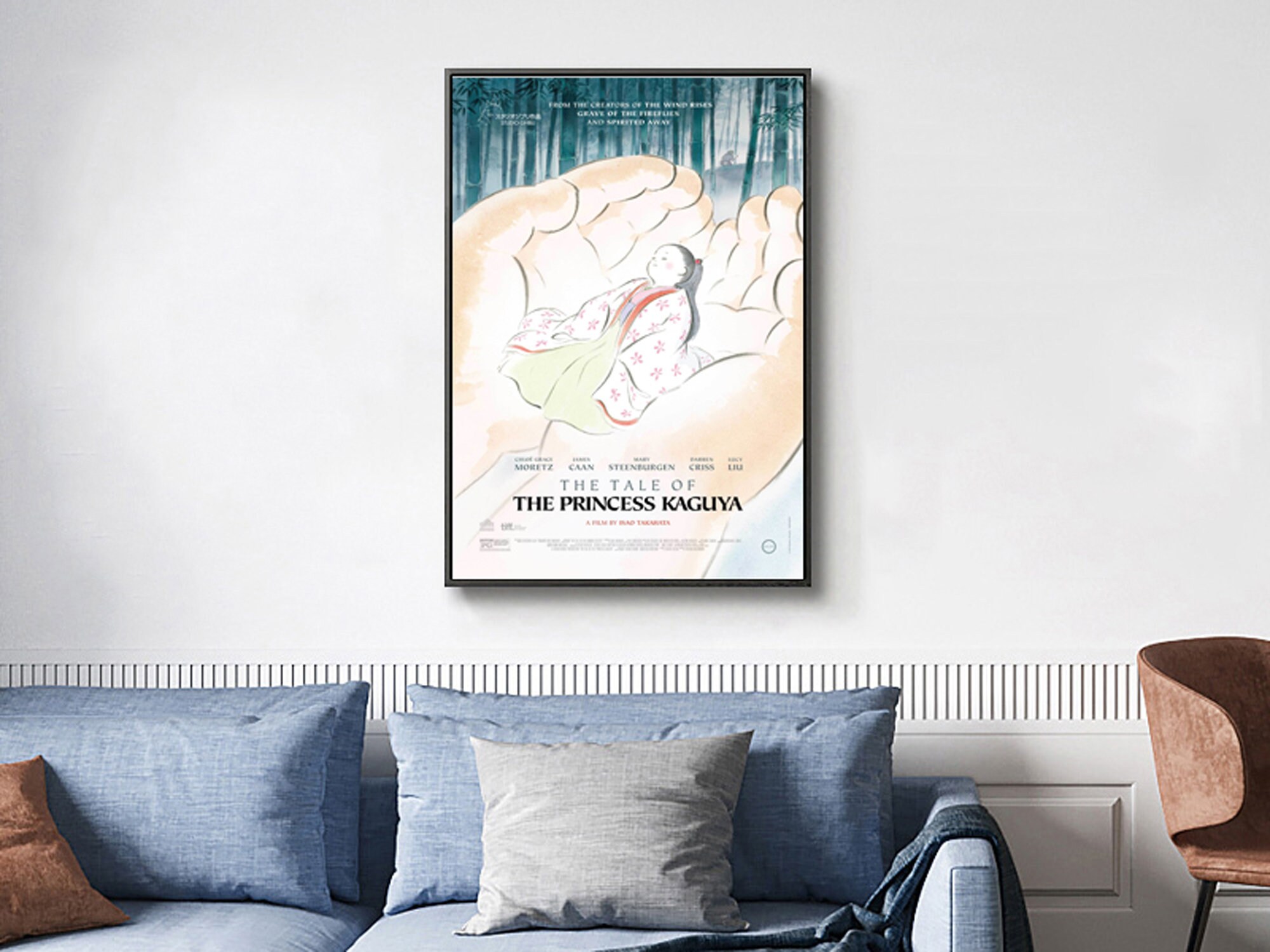 The Tale of Princess Kaguya Movie Poster Collection Authentic Film ...