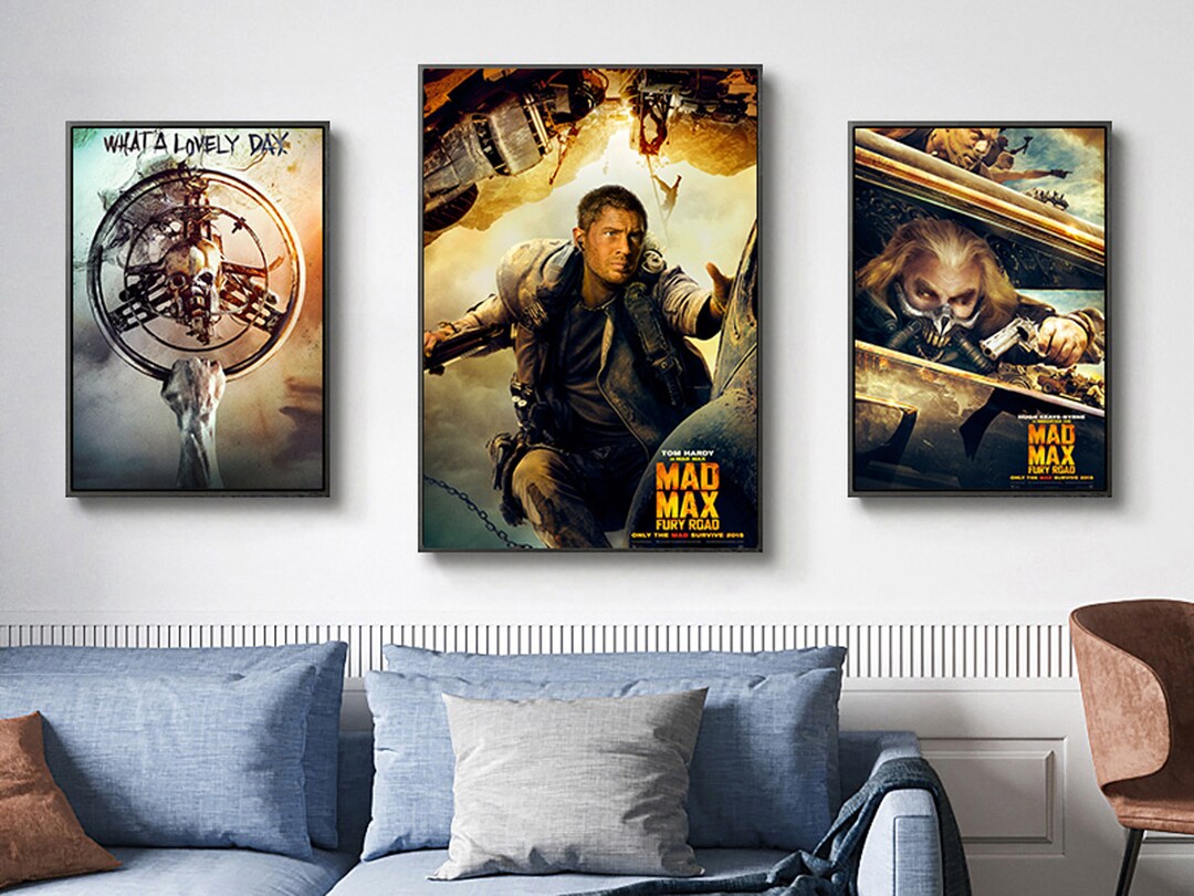 Mad Max Fury Road Movie Poster Collection Authentic Film Memorabilia ...
