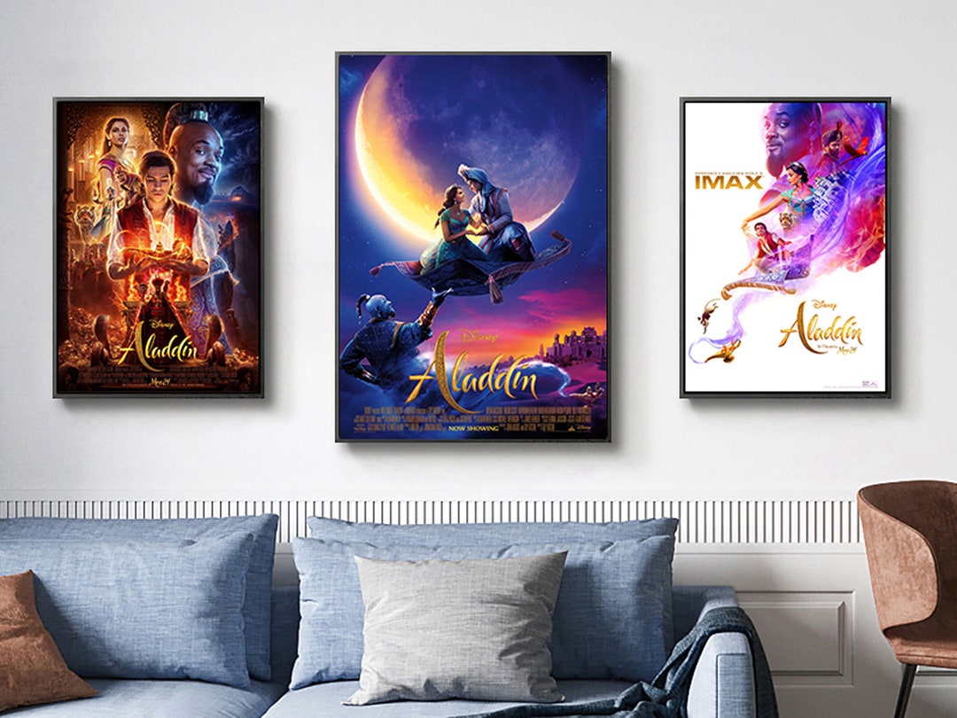 Aladdin Movie Poster Collection Authentic Film Memorabilia High-quality ...