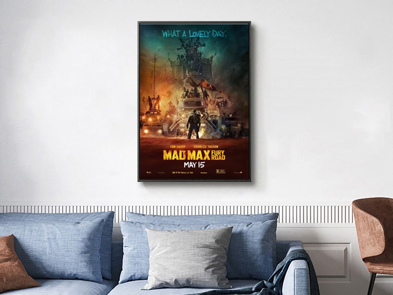 Mad Max Fury Road Movie Poster Collection Authentic Film Memorabilia ...