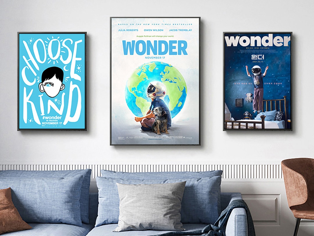 Wonder Movie Poster Collection Authentic Film Memorabilia High-quality ...