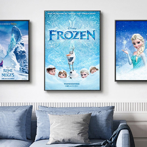 Frozen Poster - Etsy