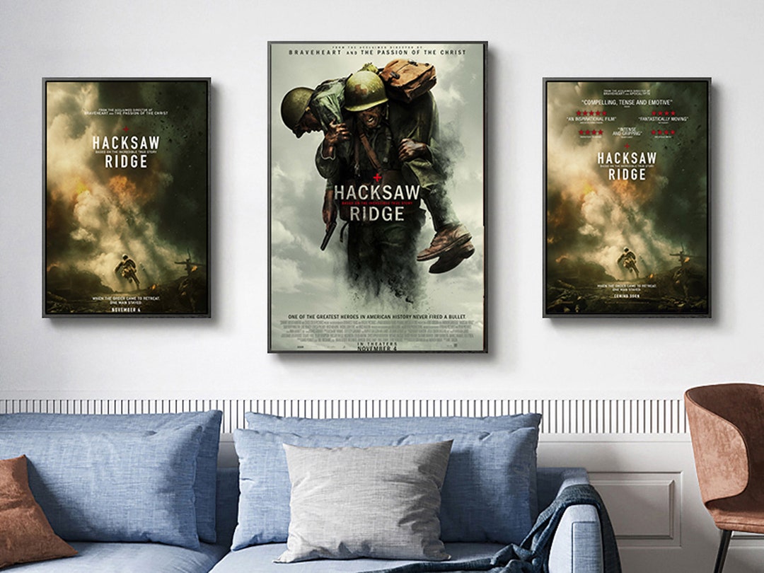 Hacksaw Ridge Movie Poster Series Authentic Film Memorabilia - Etsy