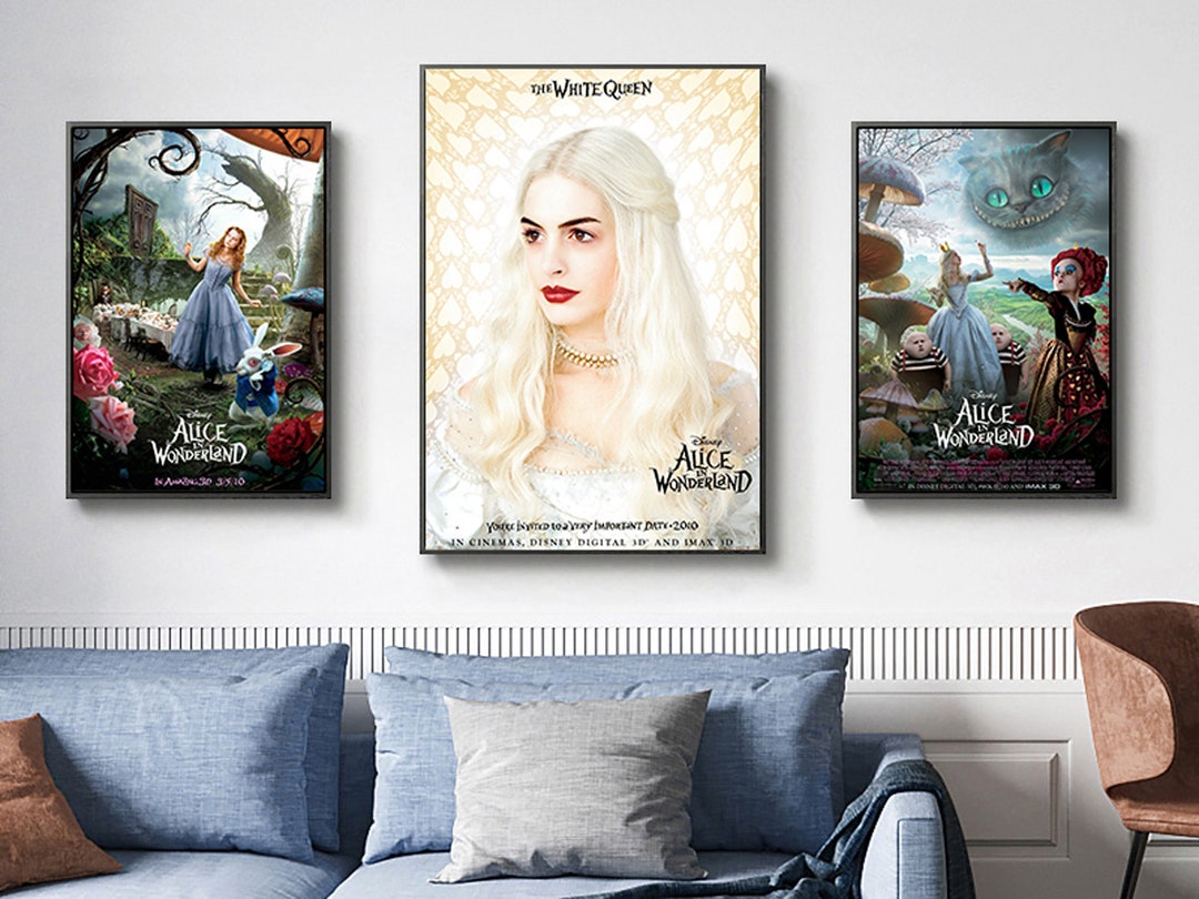 Alice in Wonderland Movie Poster Collection Authentic Film Memorabilia ...