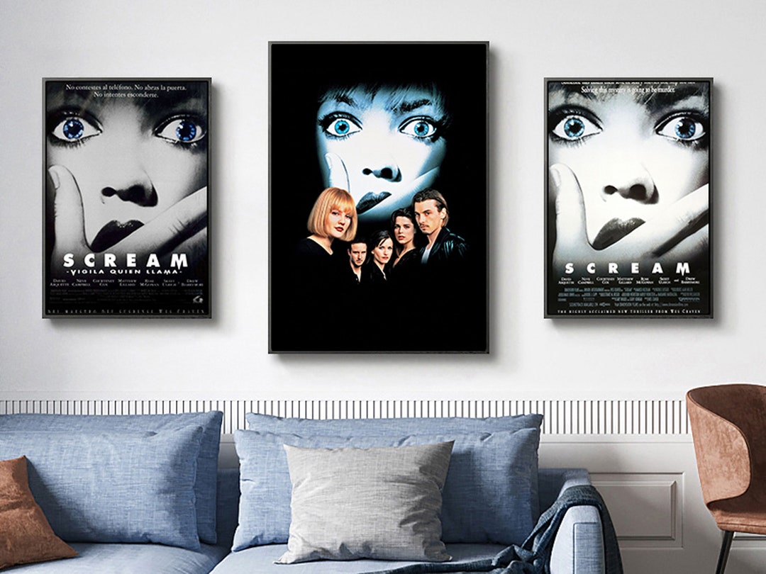Scream Movie Poster Series Authentic Film Memorabilia High-quality ...
