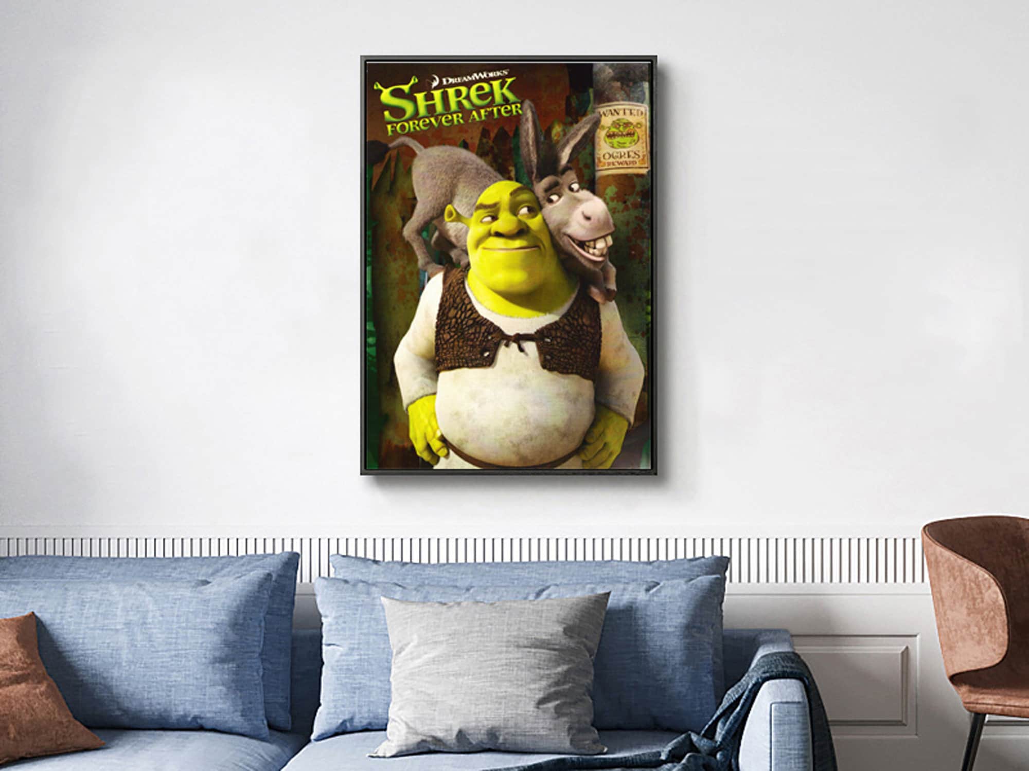 Shrek Movie Poster Series Authentic Film Memorabilia High-quality ...
