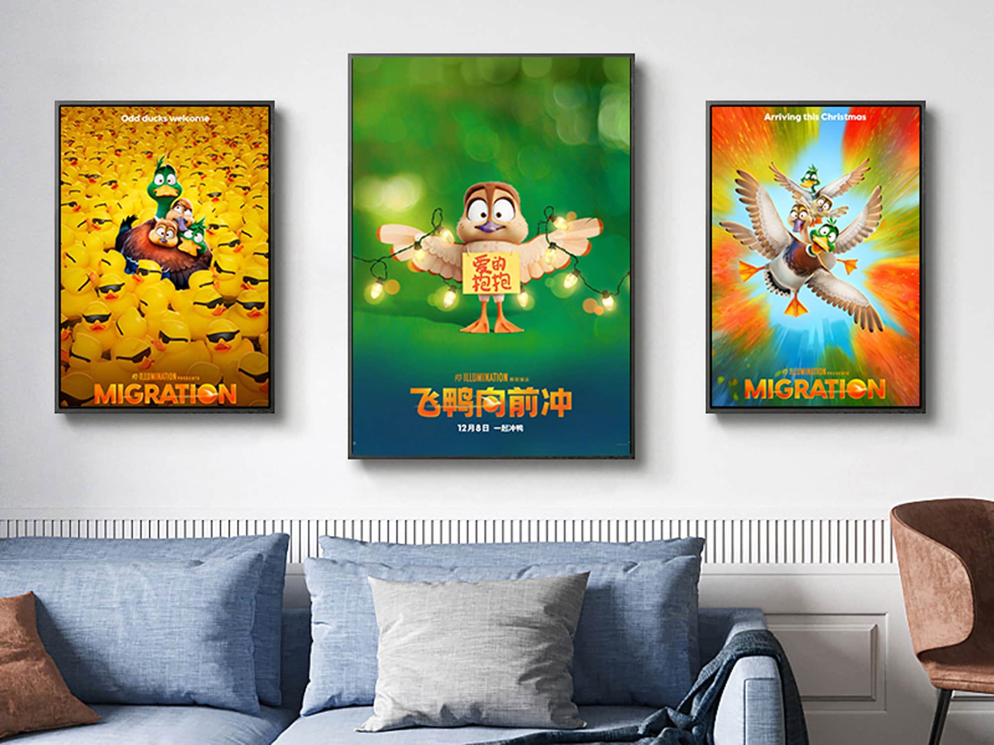 Migration Movie Poster Collection Authentic Film Memorabilia High ...