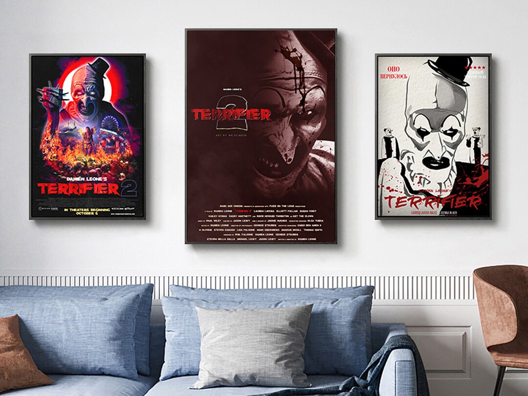 Terrifier 2 Movie Poster Collection Authentic Film Memorabilia High ...