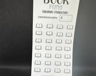 A6 Book Fund Savings Challenge - Etsy