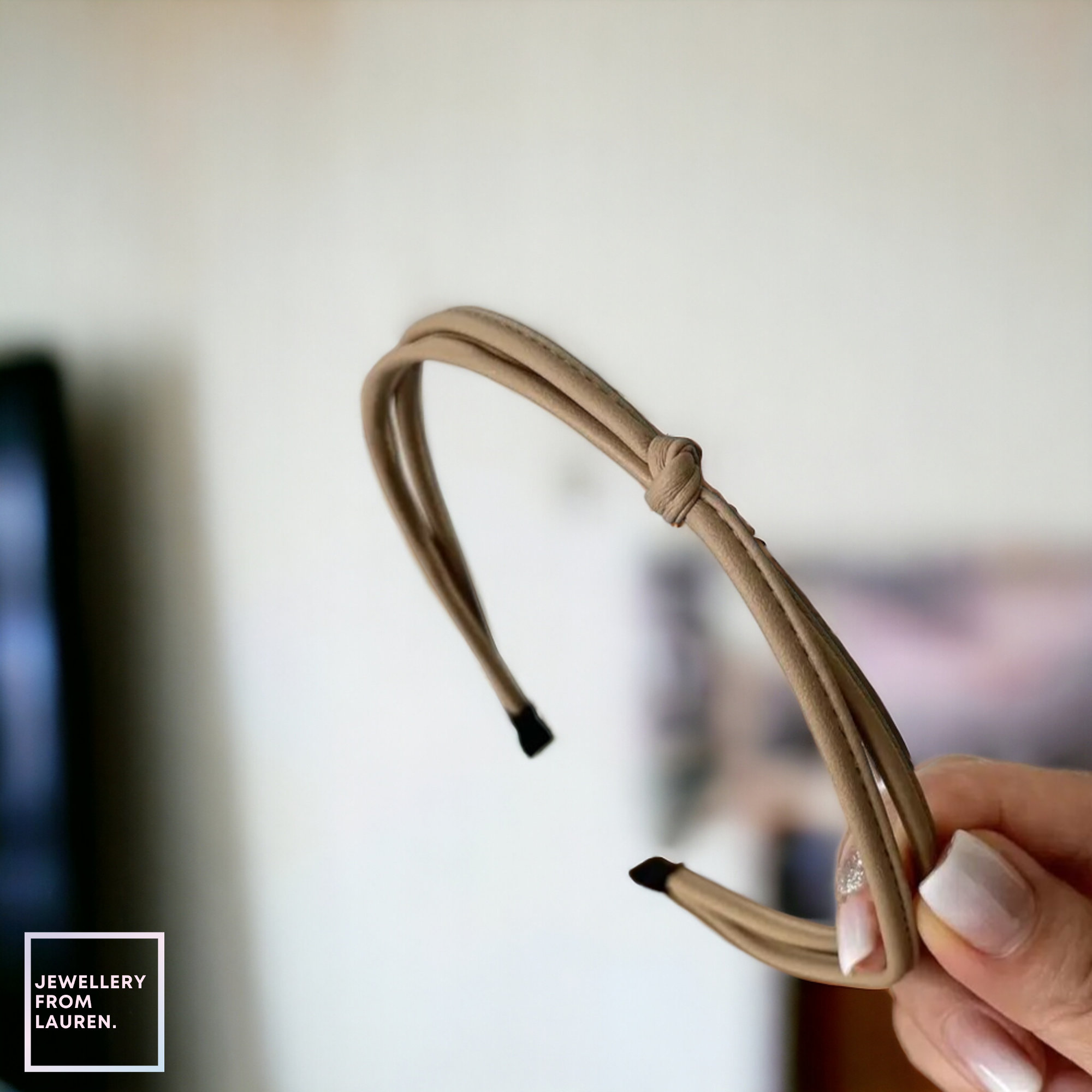 Thin Leather Headbands Leather Hairband Womens Hair Accessories Thin ...