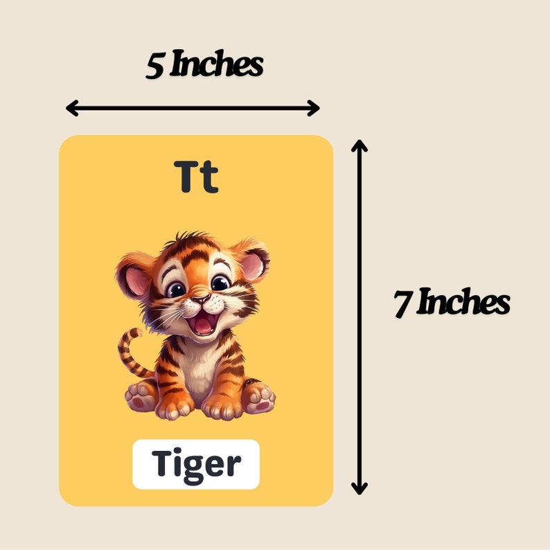 Animals Flashcards, Printable Montessori 9 Animals Flashcards, 9 ...