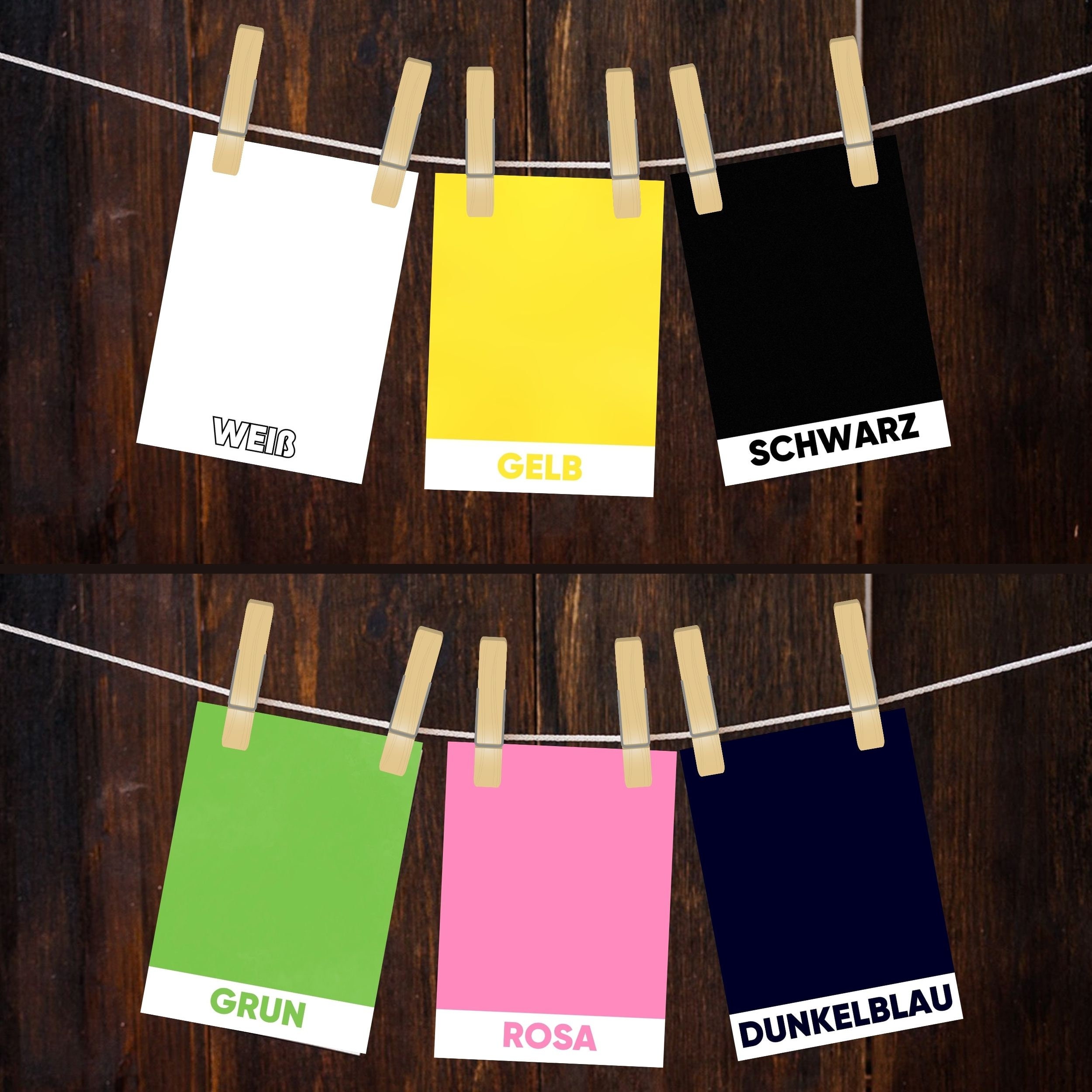 Printable Flashcards German 12 Colors Digital Flashcards - Etsy