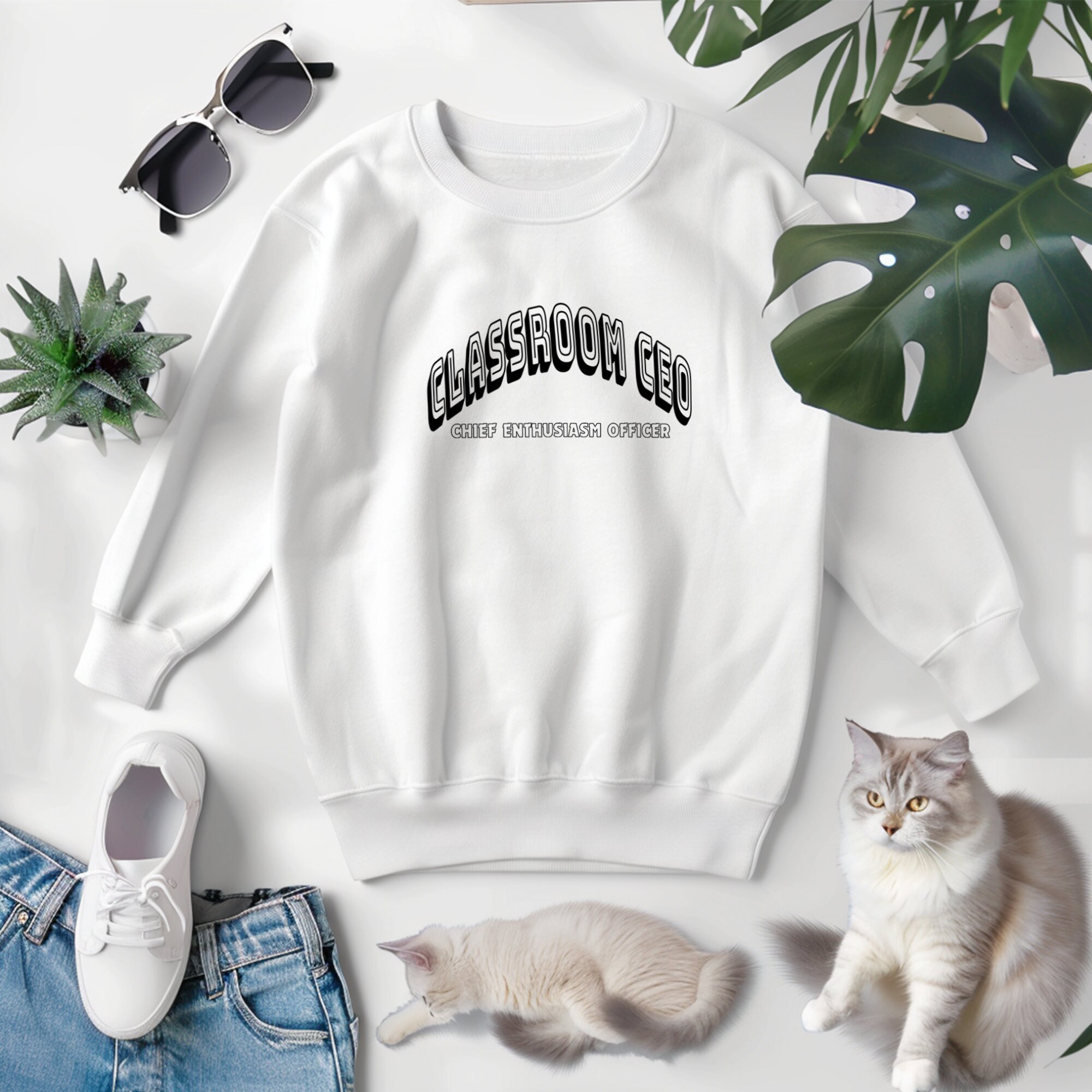 Teacher classroom Ceo Sweatshirt,comfort Colors Unisex Heavy Blend ...