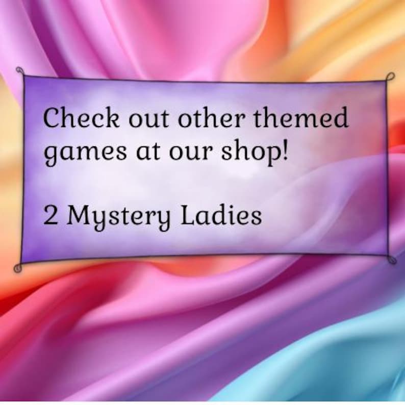 Fashion Show Murder Mystery Game, Printable Whodunit, 10-20 Female ...
