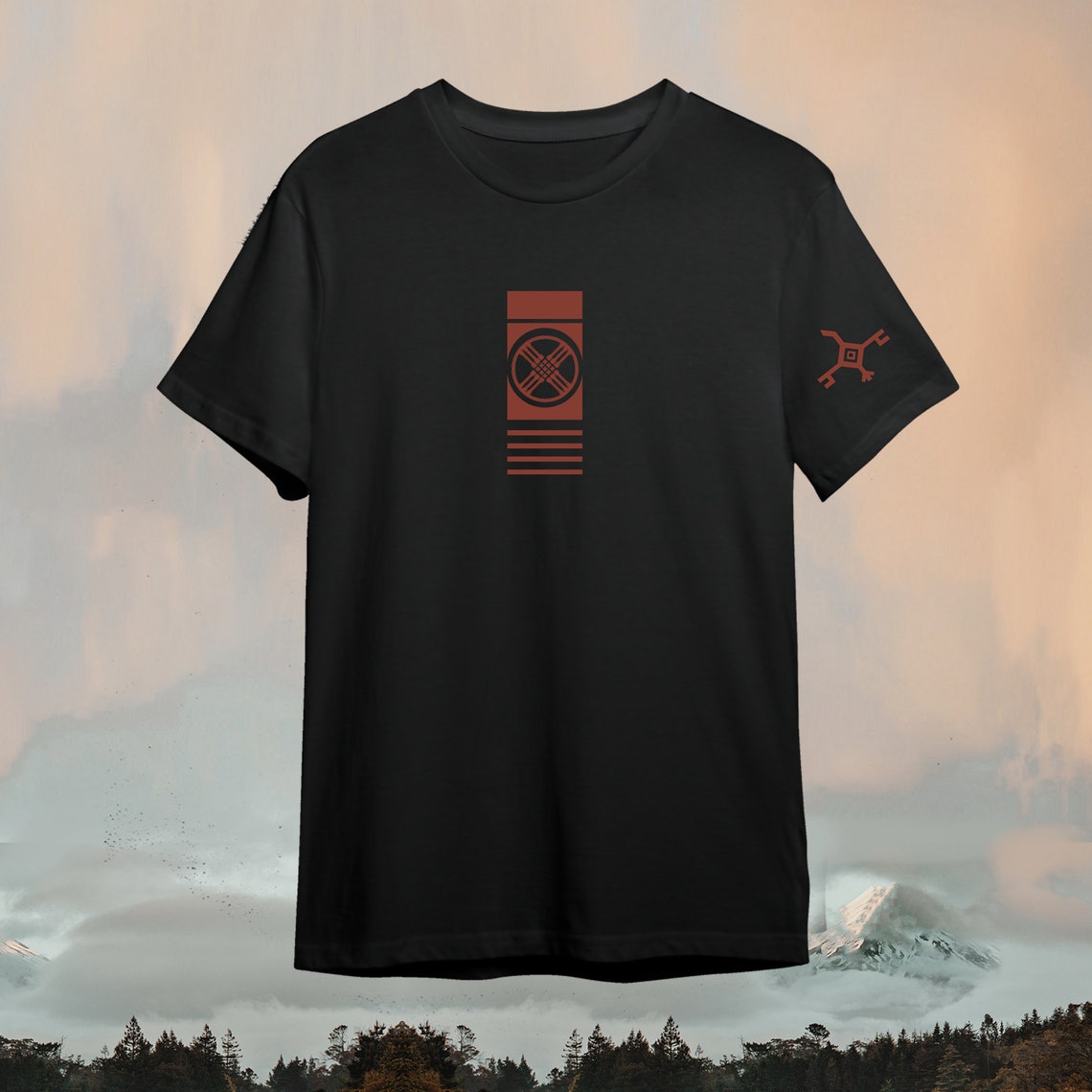 Spirit of Shaman Oversize Tshirt, Shamanic Tshirt, Turkic Tshirt, Pagan ...