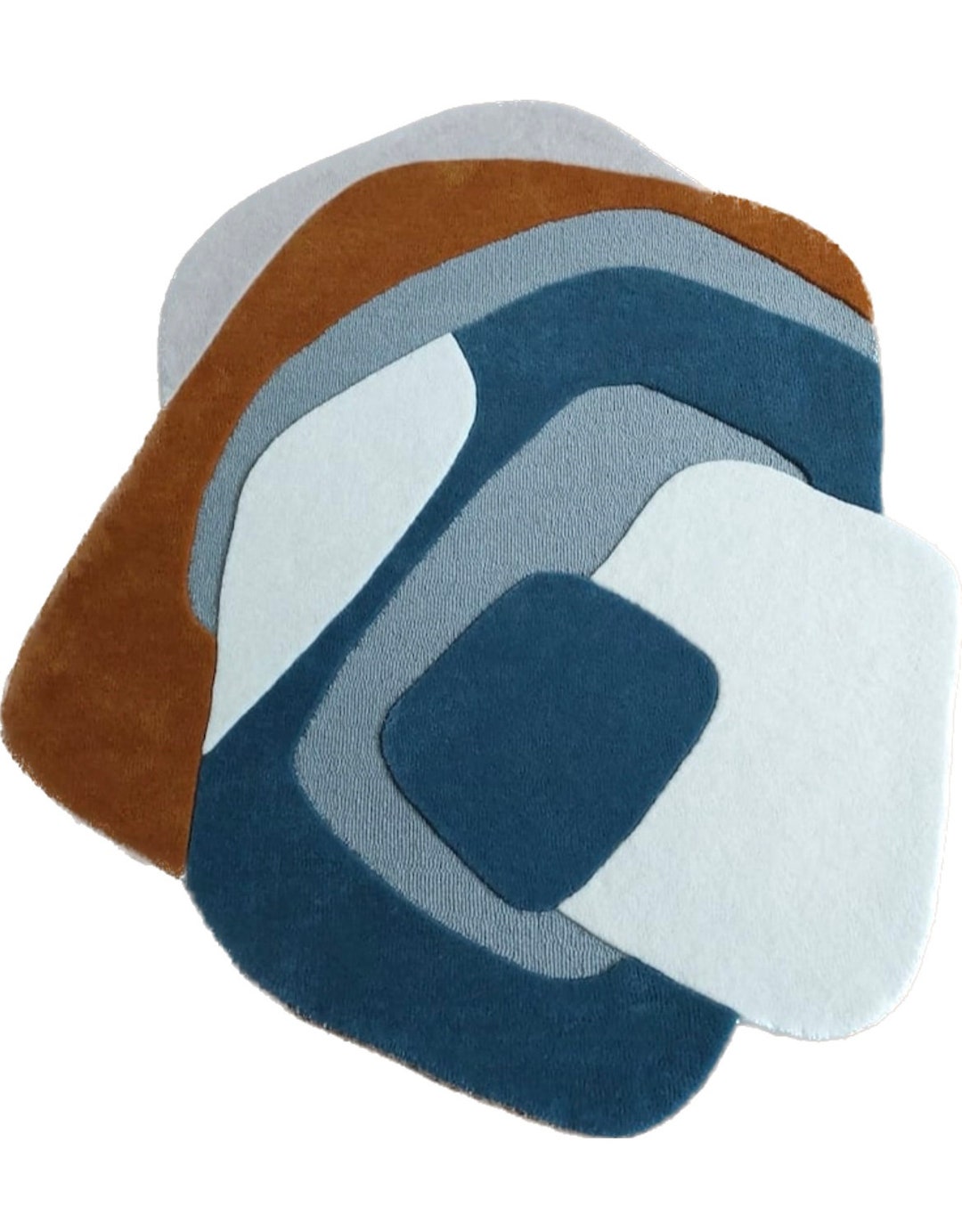 Irregular Shape Rug,premium Quality Wool Handtufted Designer Rugs for ...