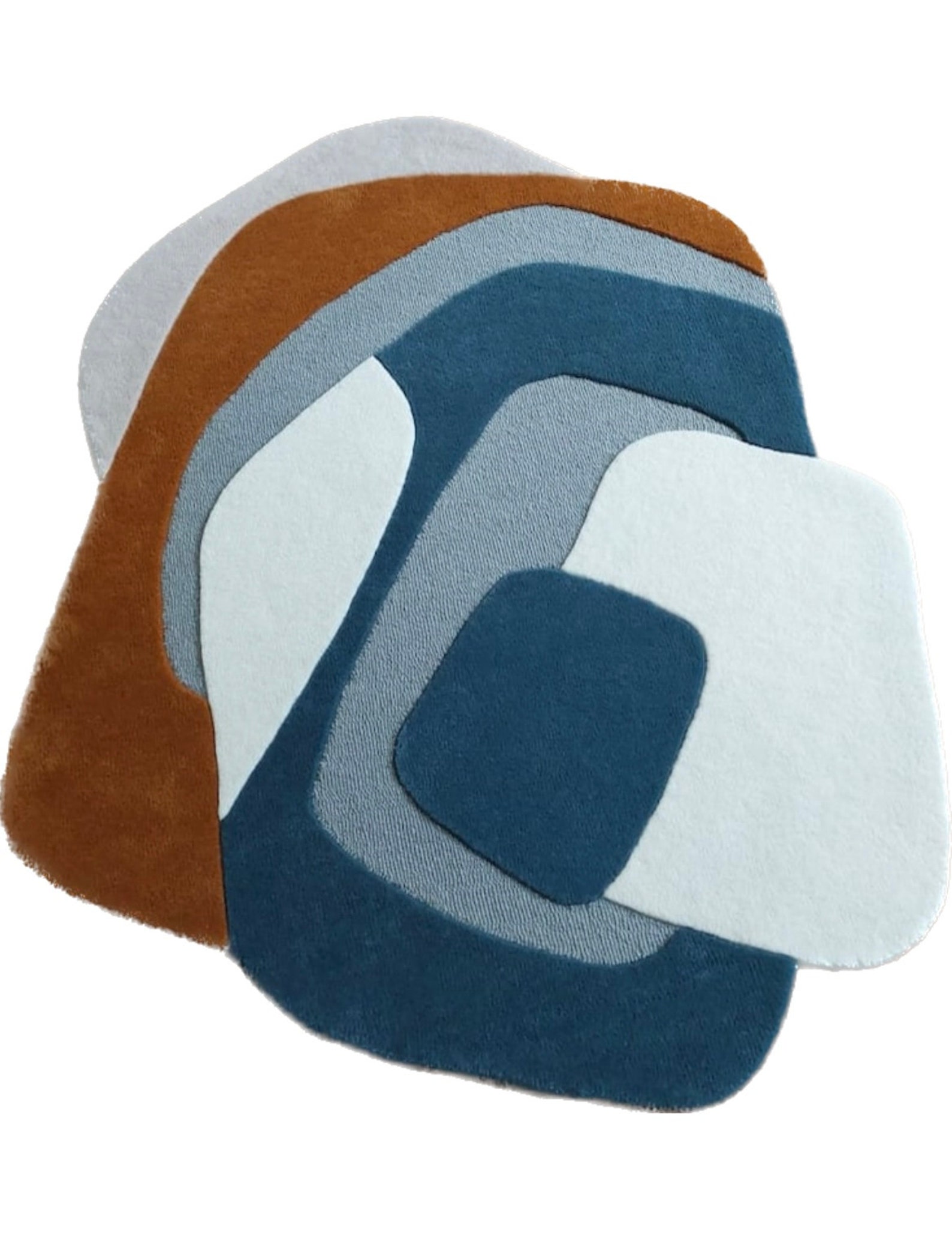 Irregular Shape Rug,premium Quality Wool Handtufted Designer Rugs for ...