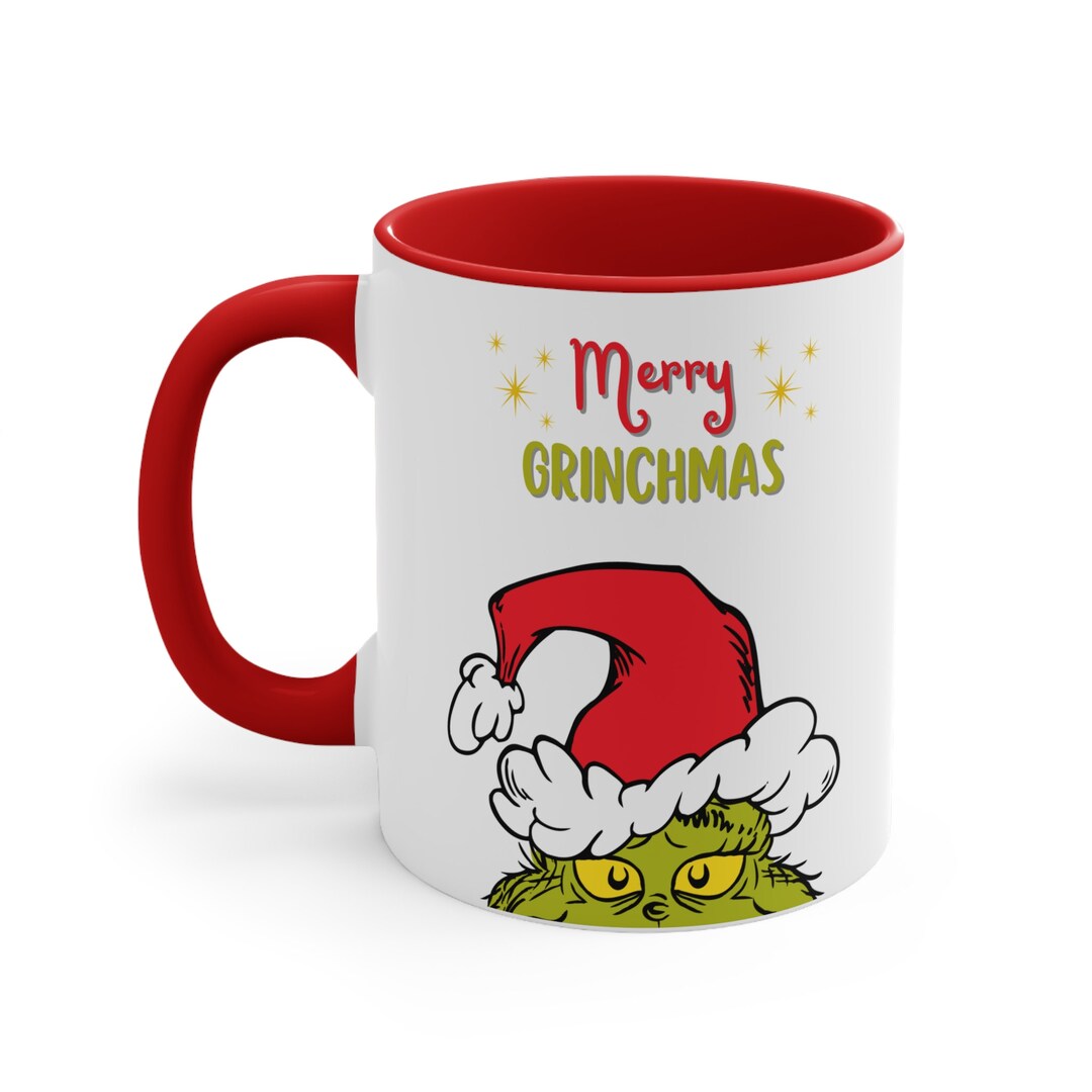 Taza Feliz Grinchmas, El Grinch, Feliz Navidad - Etsy