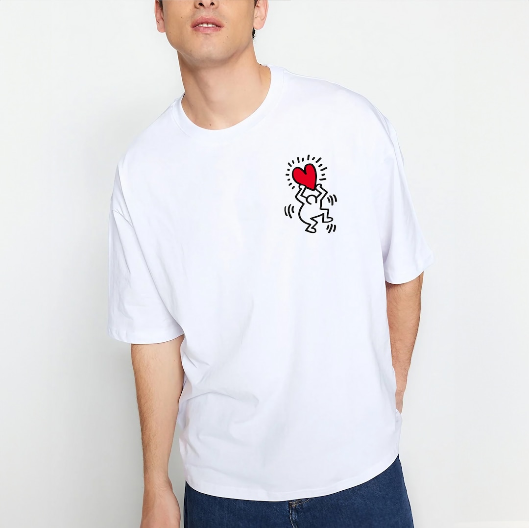 Keith Haring Shirt Keith Haring T-shirt Keith Haring Tee - Etsy