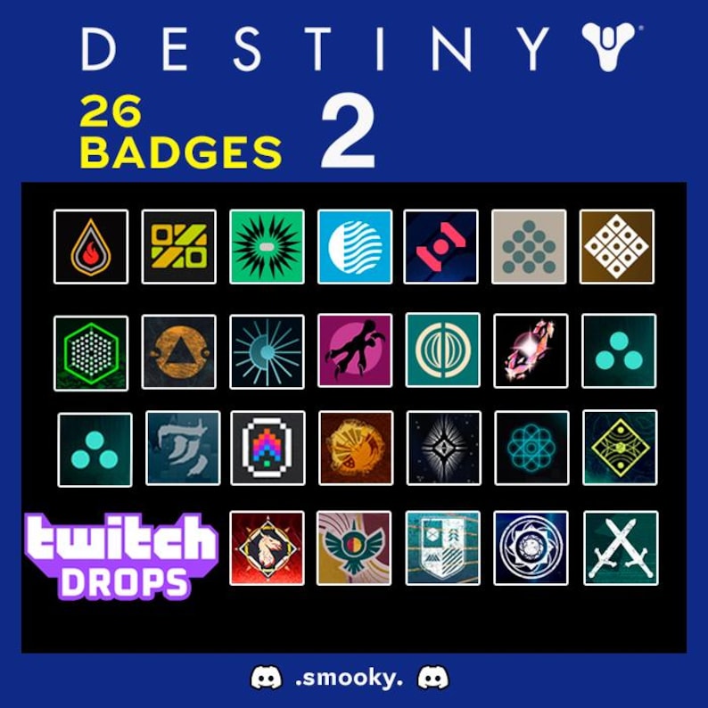 All 29/29 Emblems Pack Destiny 2 | Read Description - Etsy Israel
