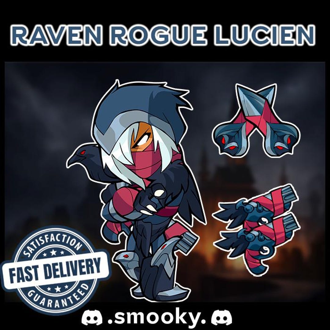 Brawlhalla Raven Rogue Lucien Skin | Instant Delivery - Etsy