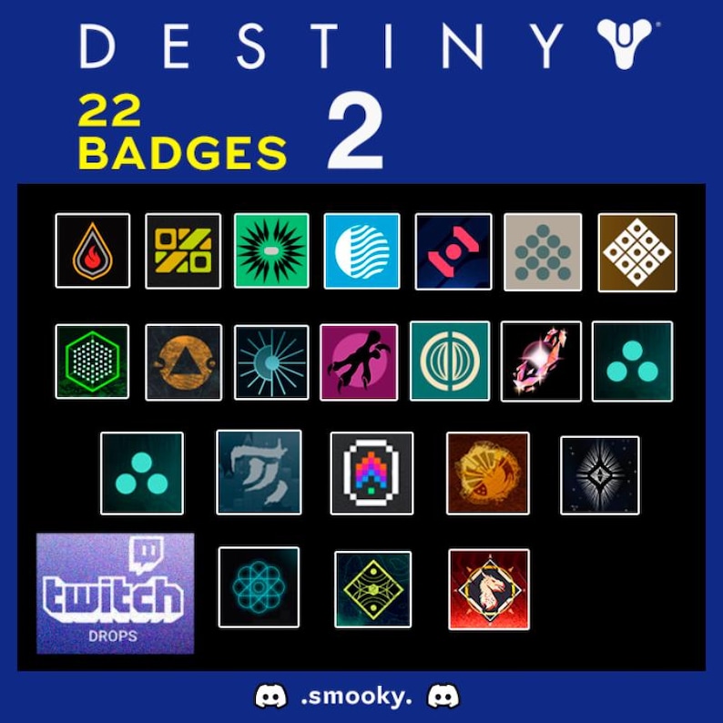 All 29/29 Emblems Pack Destiny 2 | Read Description - Etsy Israel