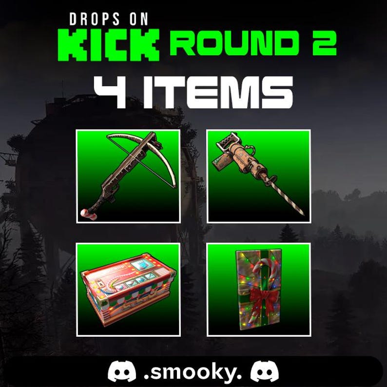 Rust Twitch Drops & Kick Drops All Rounds | Rust Game Items Skin Bundle ...