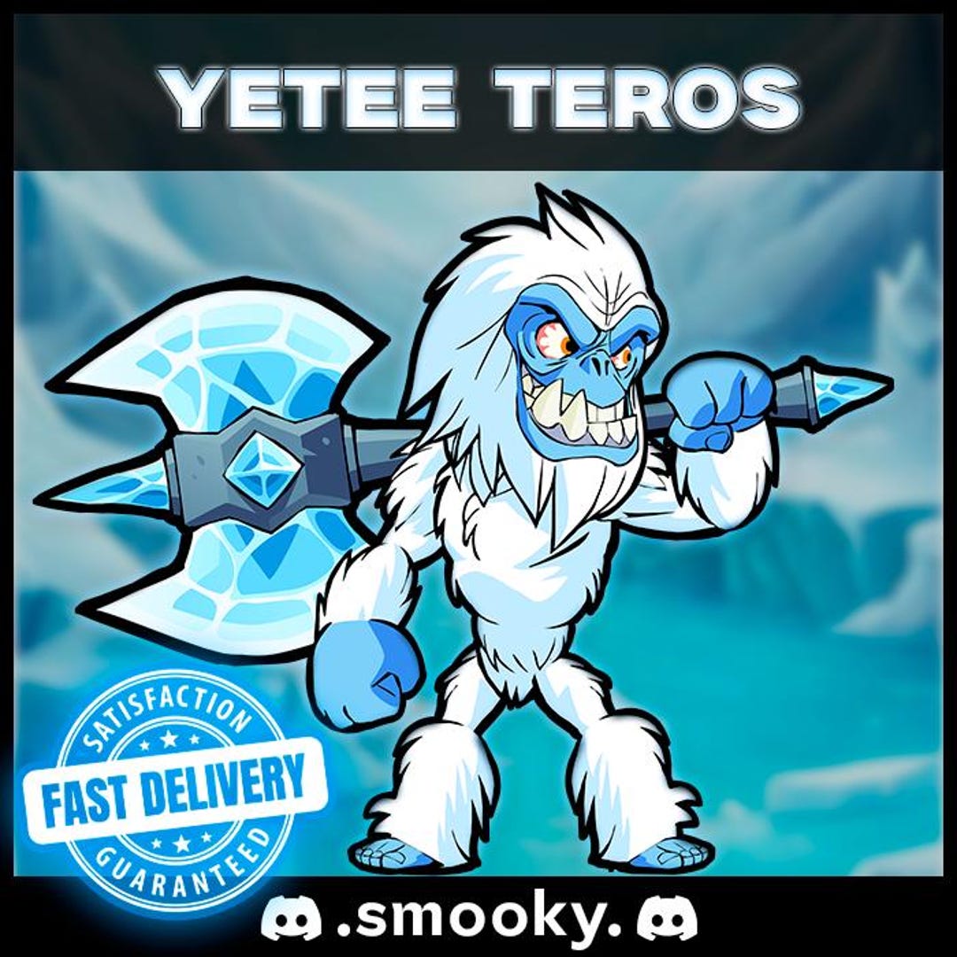 Brawlhalla Yetee Teros | Instant Delivery | Teros Skin Brawlhalla - Etsy