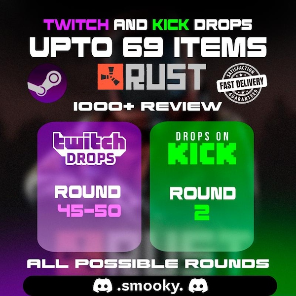 Rust Twitch Drops - Etsy