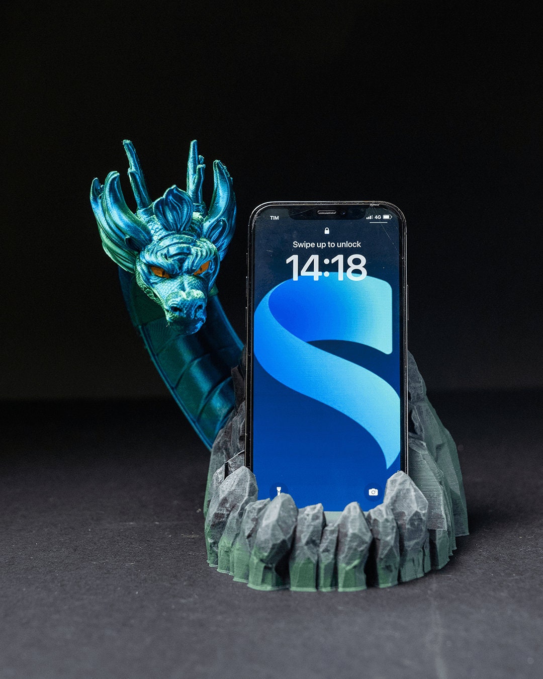 Blaze the Dragon Phone Guardian 3D Printed Phone Holder - Etsy