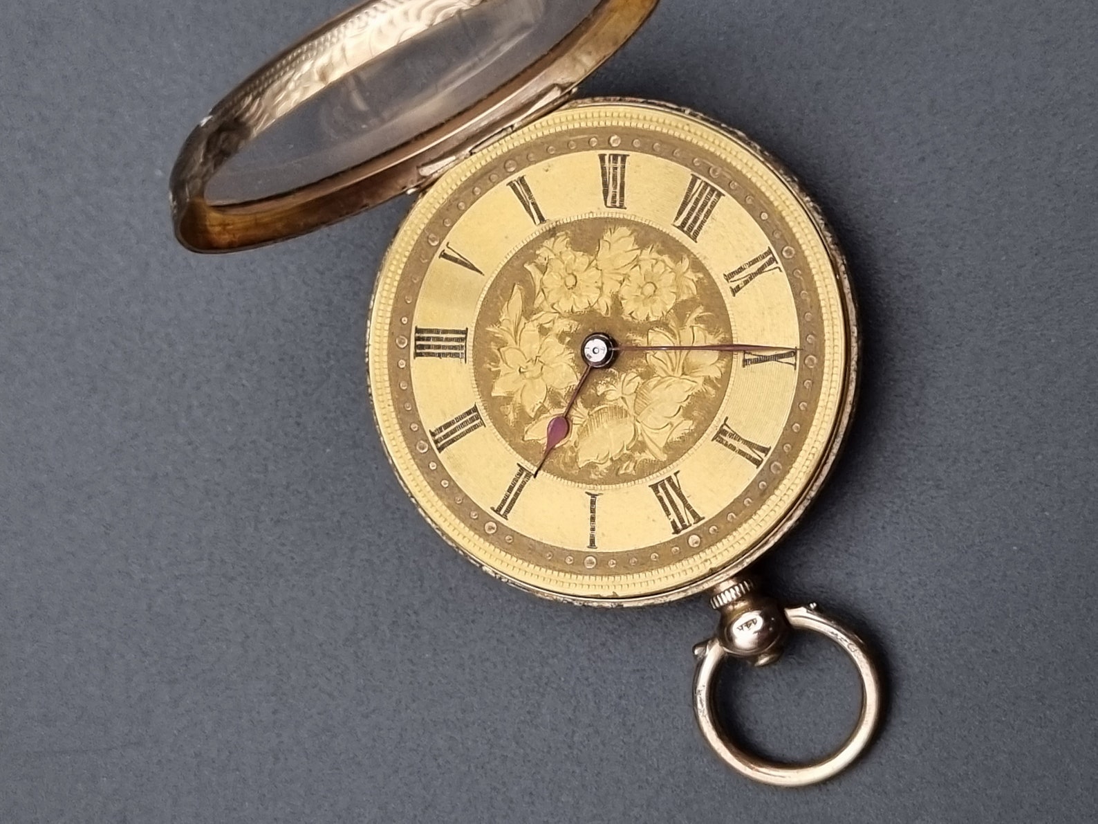 14 Ct Gold Pocket Watch - Etsy