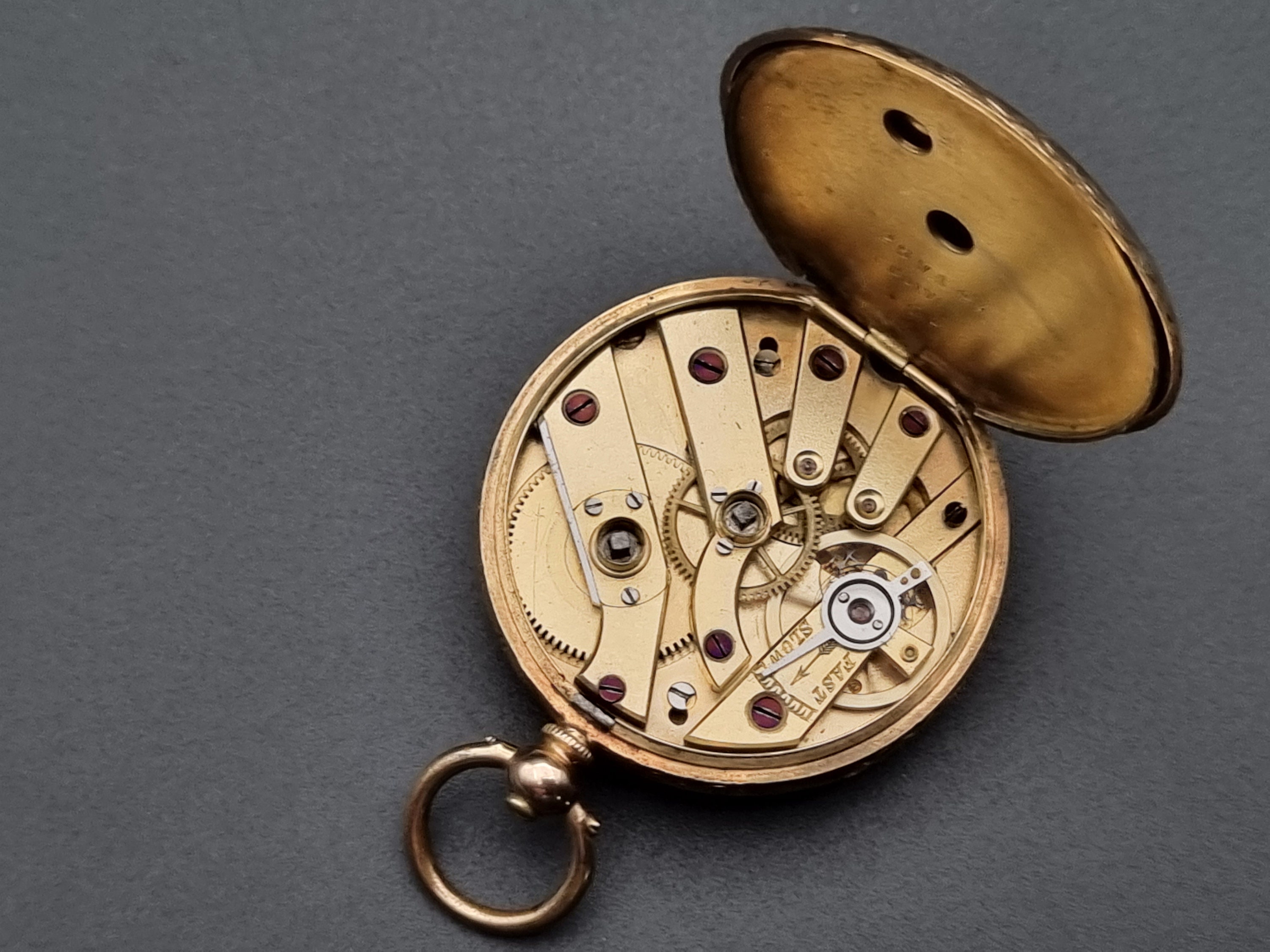 14 Ct Gold Pocket Watch - Etsy