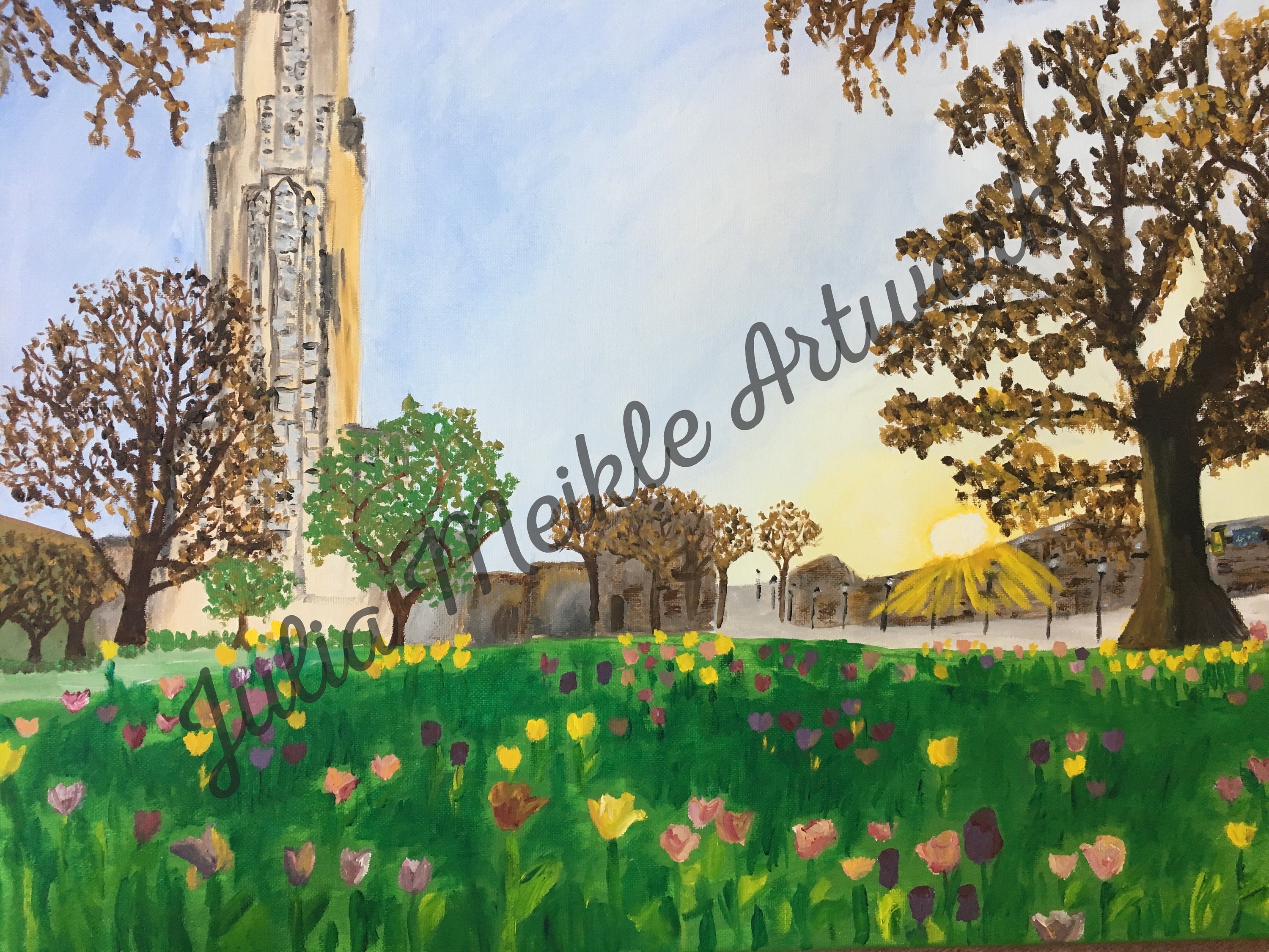 Cathedral of Learning at University of Pittsburgh Art Print - Etsy