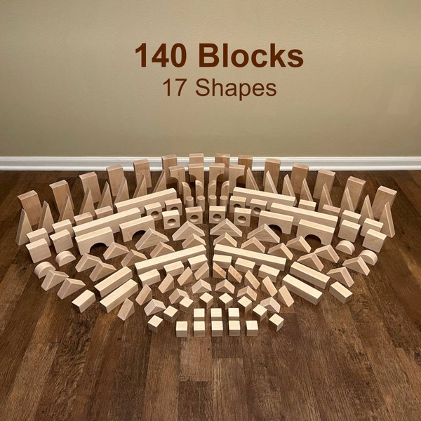 Wooden Blocks Stacking Game - Etsy