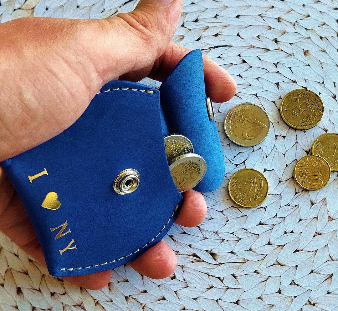 Personalized Wallets Leather Pouches – Perfect Gift Ideas, Leather Coin ...