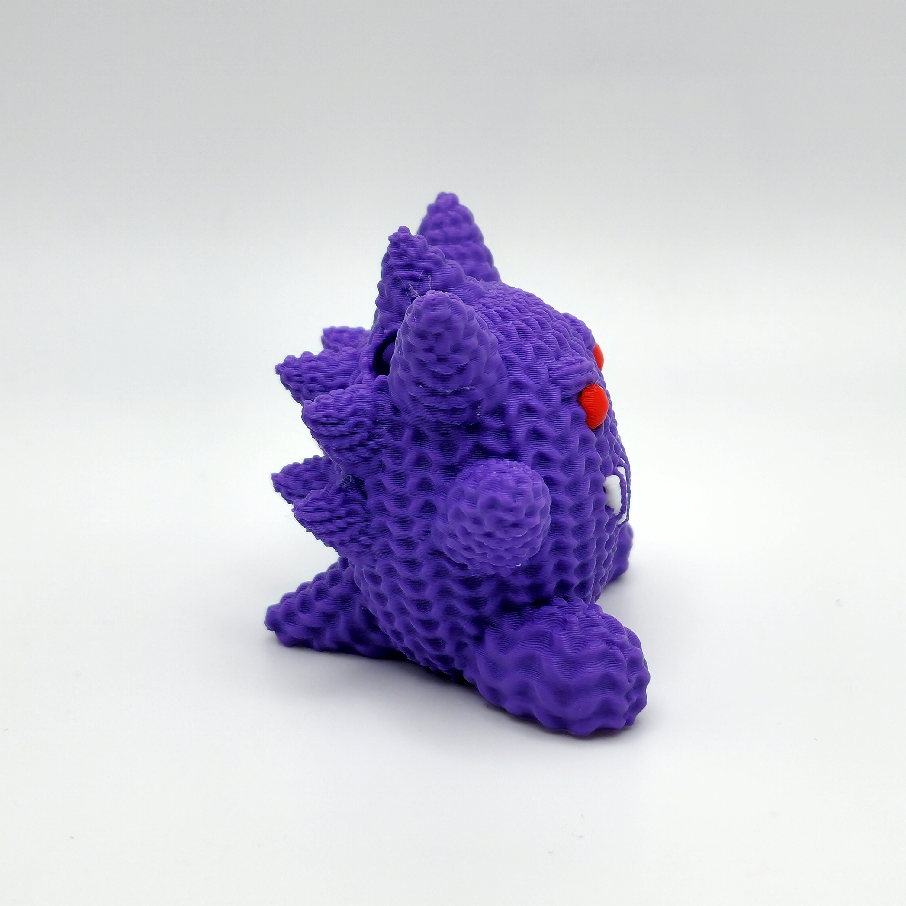 Crochet Amigurumi Gengar, Pokemon 3D Printed Keychain - Etsy