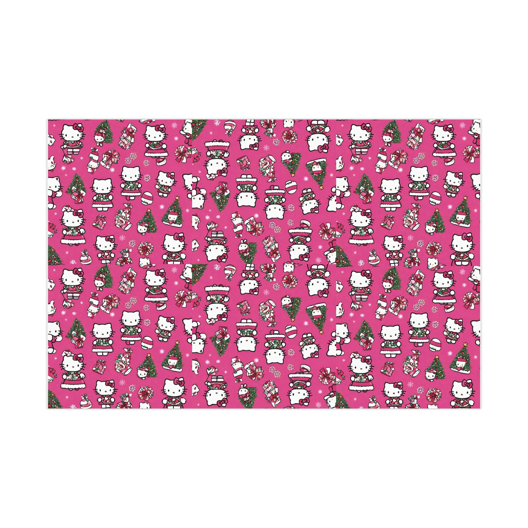 Hello Kitty Wrapping Paper, Christmas Wrapping Paper, Birthday Gift ...