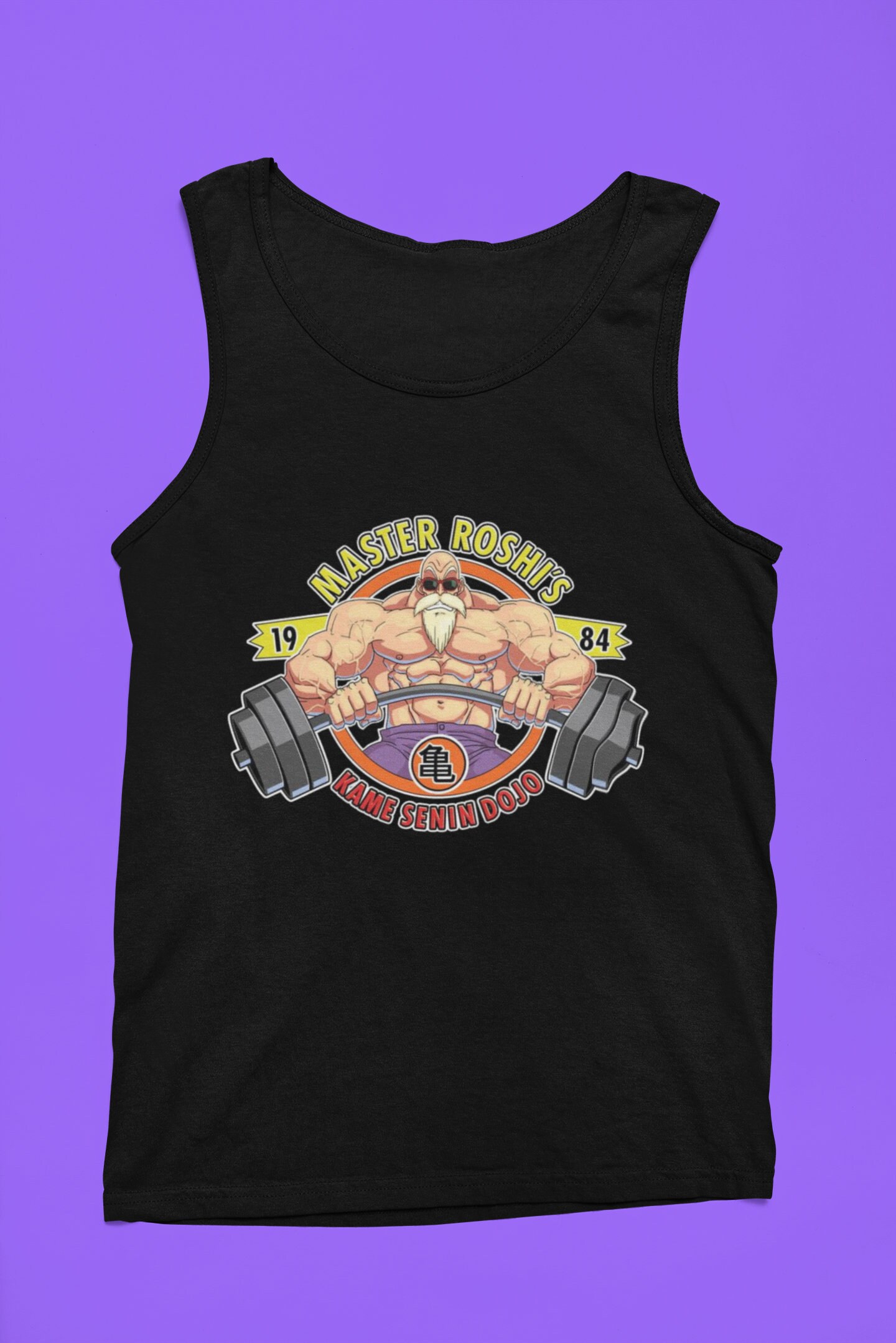DBZ ANIME VEST Master Roshi Gym Vest Japanese Anime - Etsy