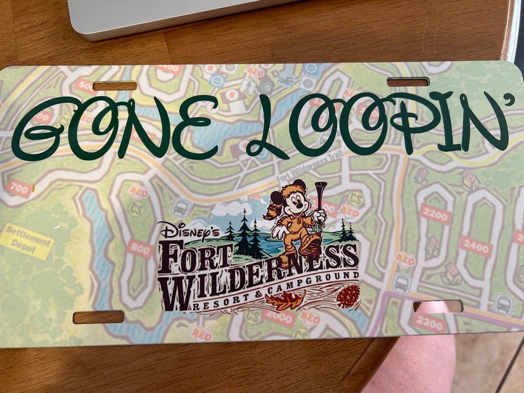 Fort Wilderness Inspired License Plates - Etsy