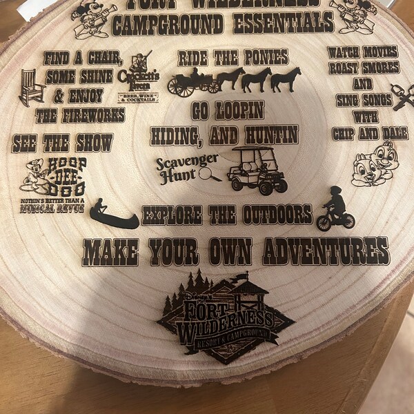 Fort Wilderness Sign - Etsy