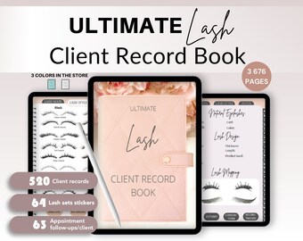 2 Page Lash Tech Client Consent Forms Client Consultation - Etsy