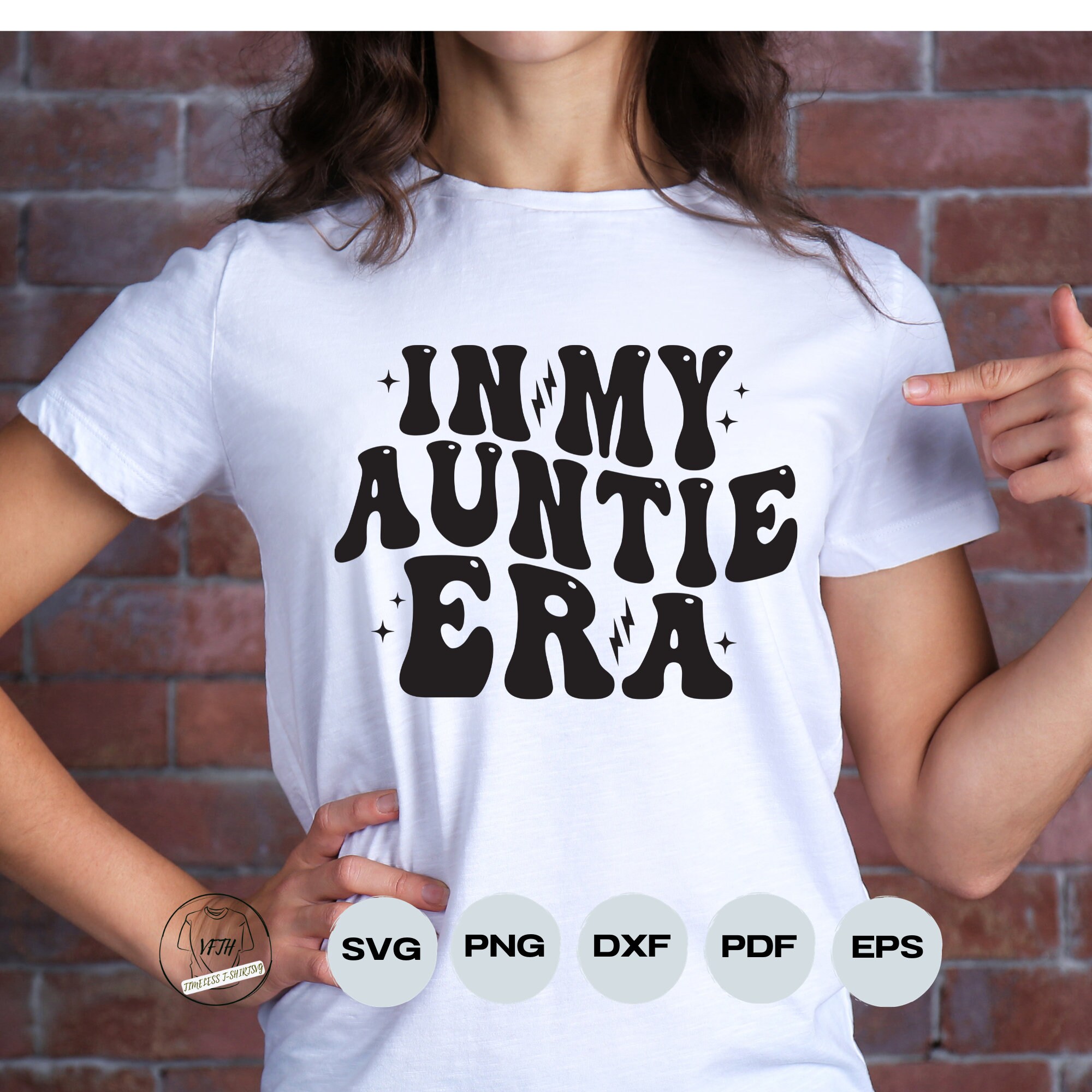 In My Auntie Era SVG PNG, Auntie Era SVG, Aunt Svg, Auntie Svg, Auntie ...