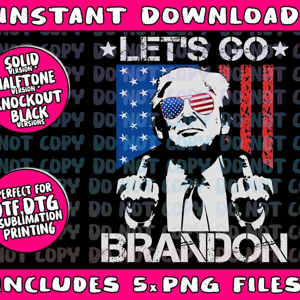 Lets Go Brandon Png - Etsy