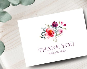 Muchas Gracias Card | Spanish Thank You Card | Printable Thank You Note ...