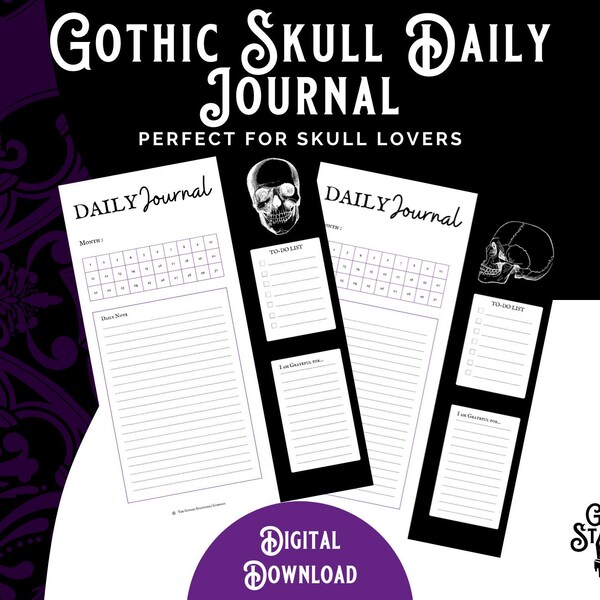 Gothic Journal - Etsy